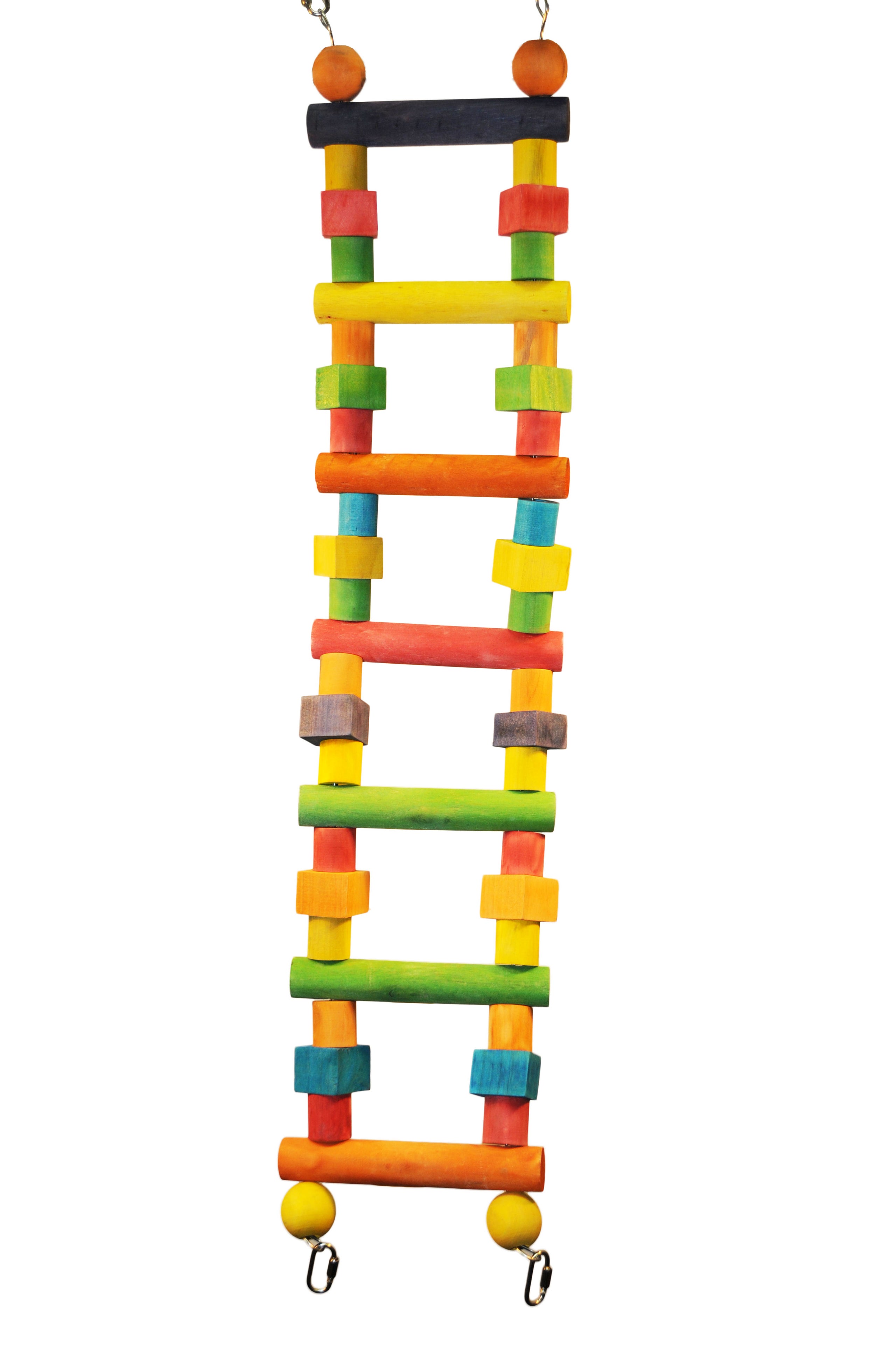 Med. Bendable Wooden Ladder HB149m | Just For Parrots